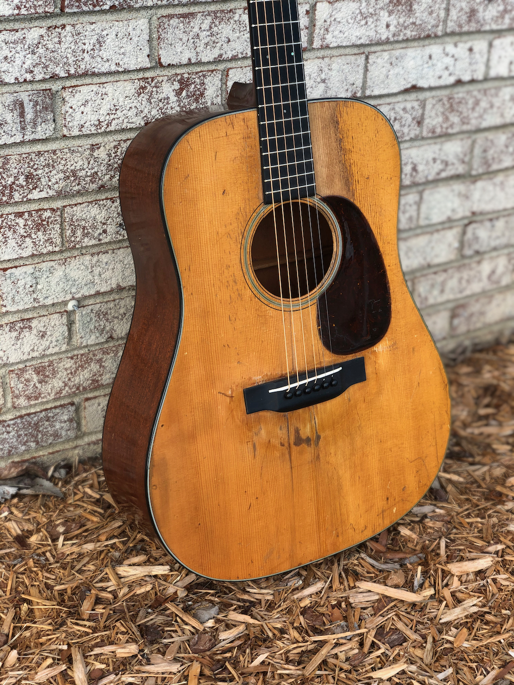 Ideas / suggestions for shade top finish repair? (D-28S shade top w ...